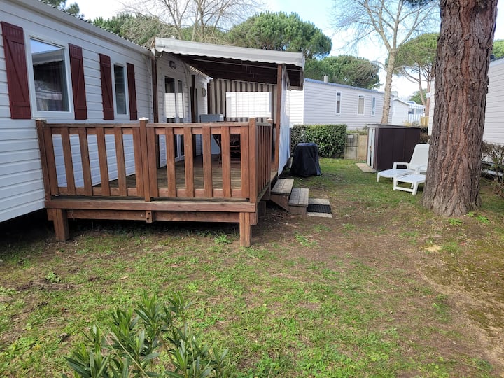 Mobil Home Bois Dormant
 6 Personnes Avec Tv Et Ll - Saint-Jean-de-Monts