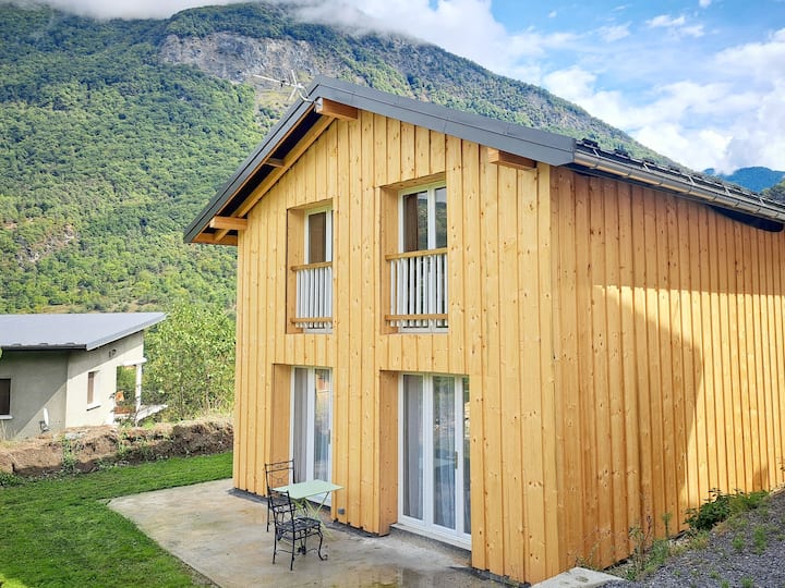 Chalet Bois 6 Pers. Sauna-gym. 15 Min Des Stations - Brides-les-Bains