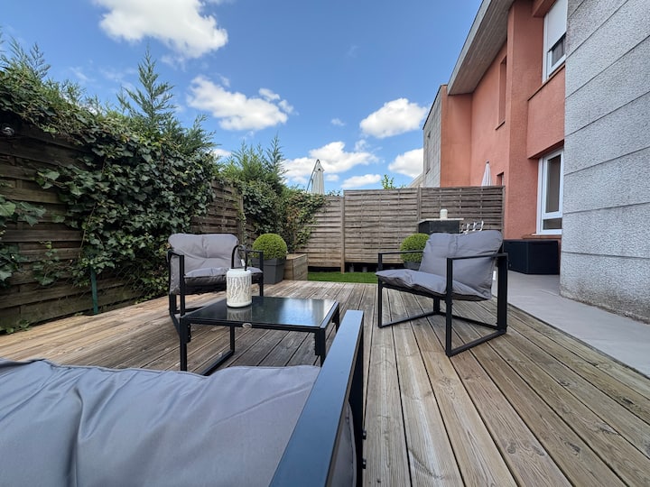Appartement Calme Et Cosy Avec Jardin - Saint-Jean