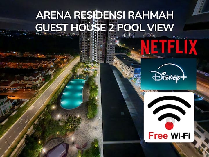 Arena Residensi Rahmah Guest House 2 Pool View - Sepang