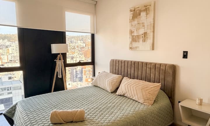 Studio Xoe Fl.14 | Free Parking | La Carolina - Quito (Ecuador)