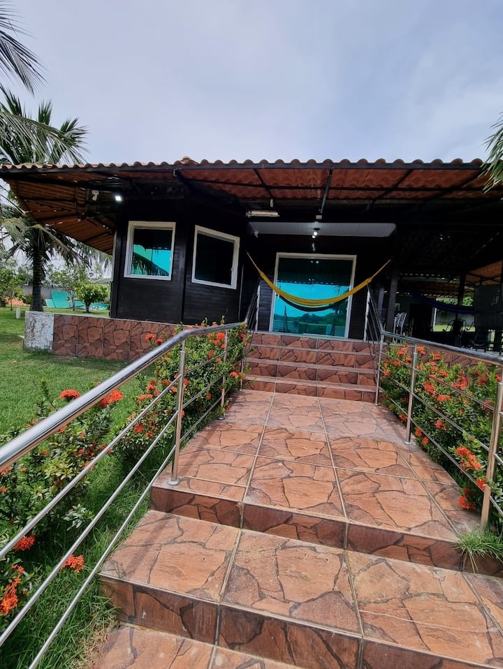 Casa Com Parque Aquático E Cachoeira - Presidente Figueiredo