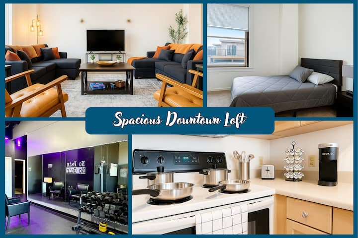 Spacious Loft W/fireplace - Csu + Casino + Theater - Cleveland, OH