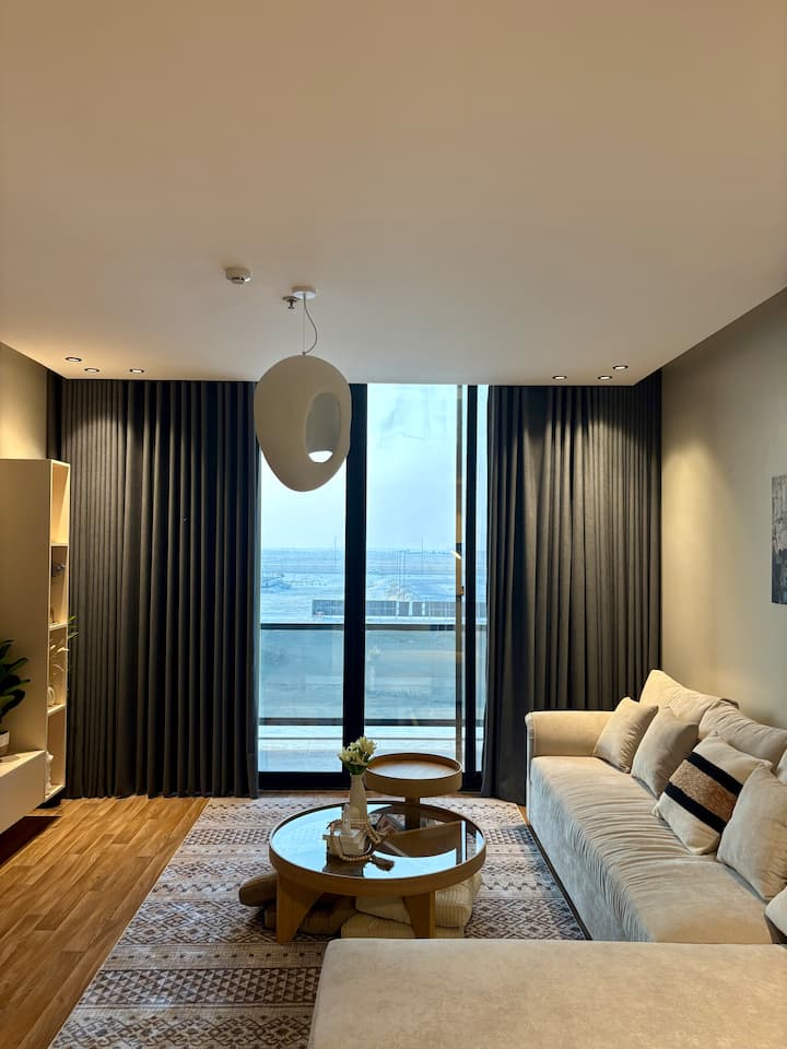 شقة فاخرة بدخول ذكي بجوار البحر 6a - Dammam