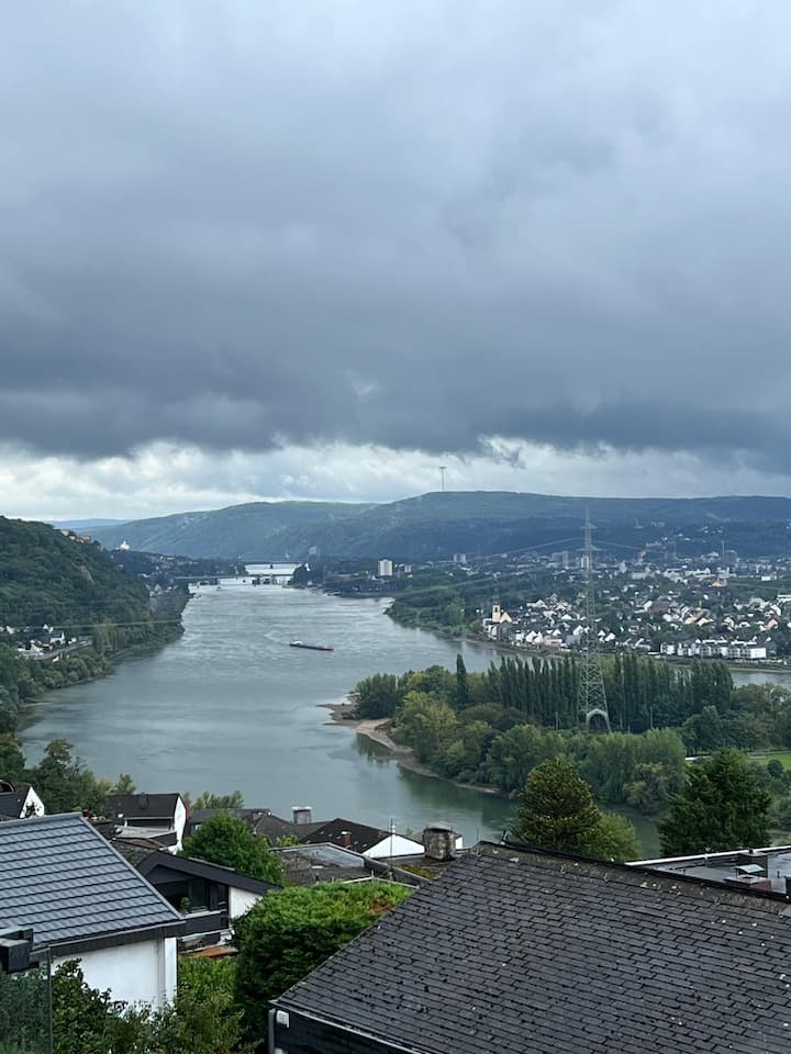 2zkb Wohnung Mit Blick Auf Den Rhein In Koblenz! - Vallendar