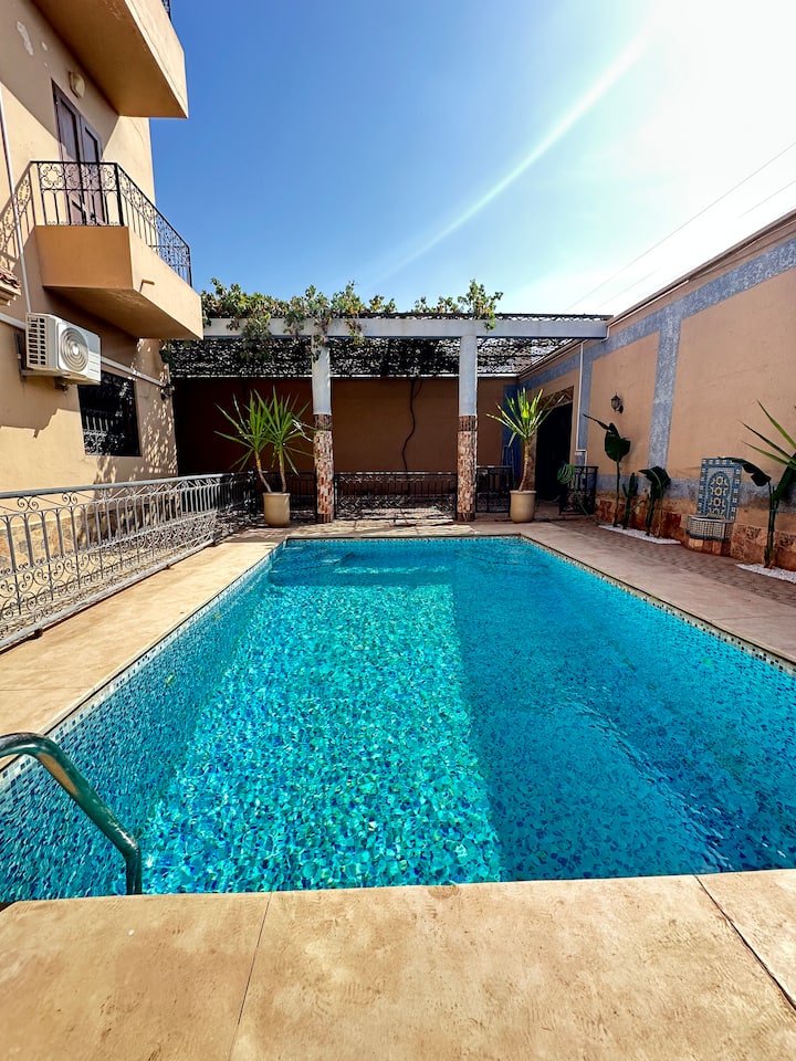 Villa Sultan - Piscine Privée Sans Vis-à-vis - Maroc