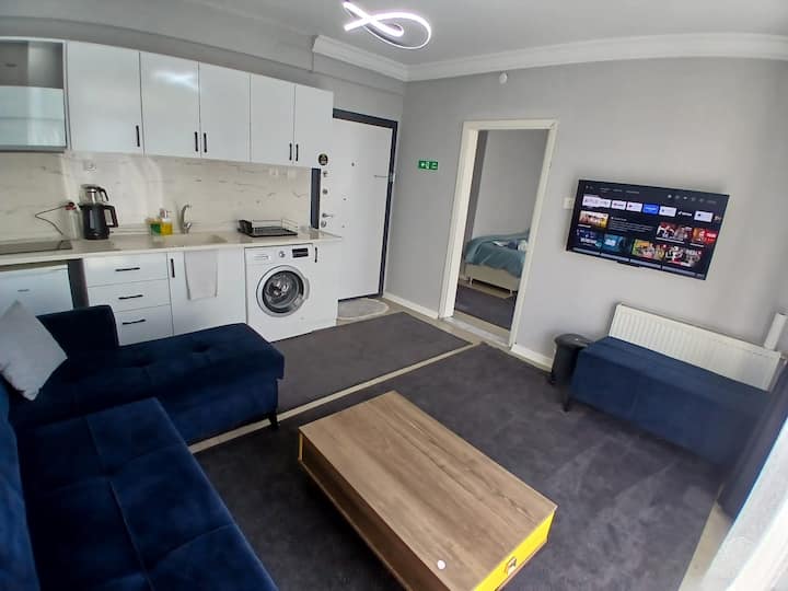 (201) 4 Kişilik 1+1 Mutfaklı Daire - 