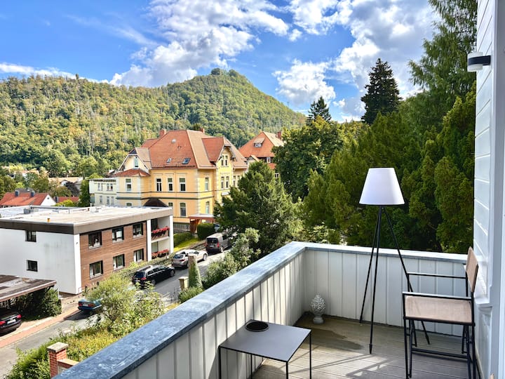 Hyggeliving | Luxus | 3 Balkone | Bergblick |100qm - Goslar
