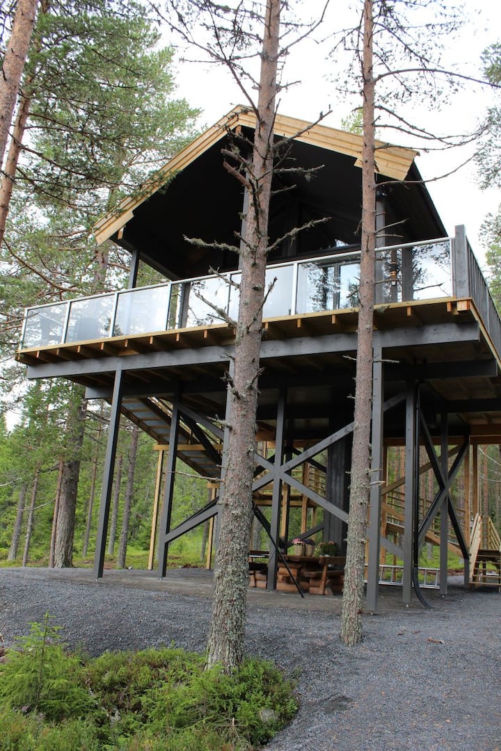Ekorntoppen Tretopphytte - Norja
