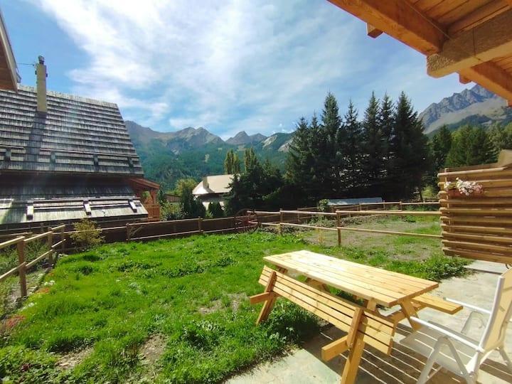 Grand Et Bel Appartement Spacieux Avec 2 Jardins - Le Monêtier-les-Bains