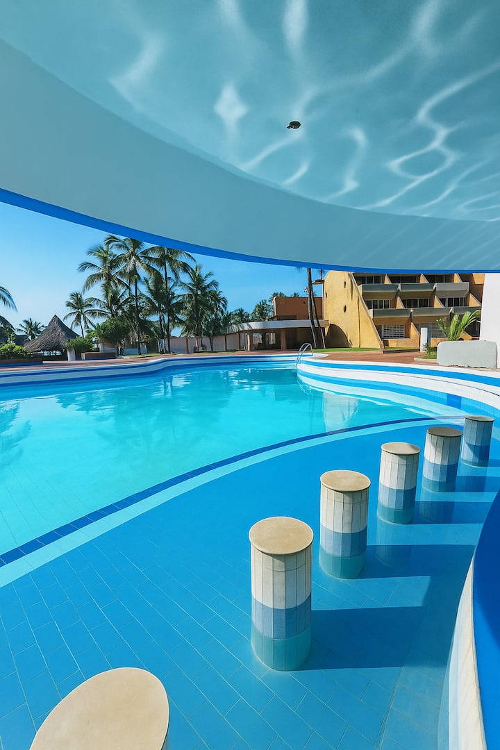 Acogedor Apto Familiar Con Salida A La Playa - Venezuela