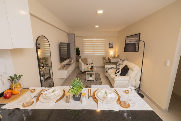 Delux 1br In Barranco: Pool, Gym, Wifi + Netflix - Lima