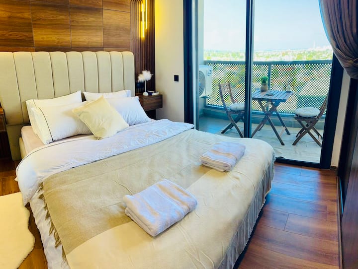 Best View Casa Finance City Stylish Luxury Appart - Casablanca, Maroc