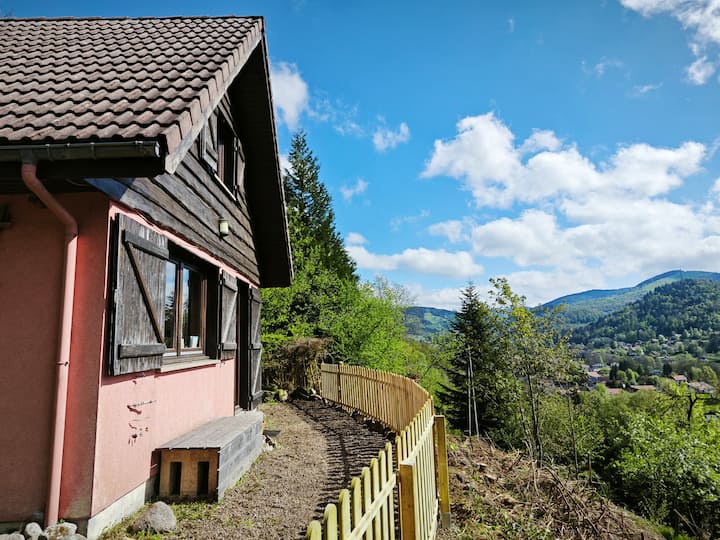 Gemütliches Ferienhaus Am Waldrand In Den Vogesen - Bussang