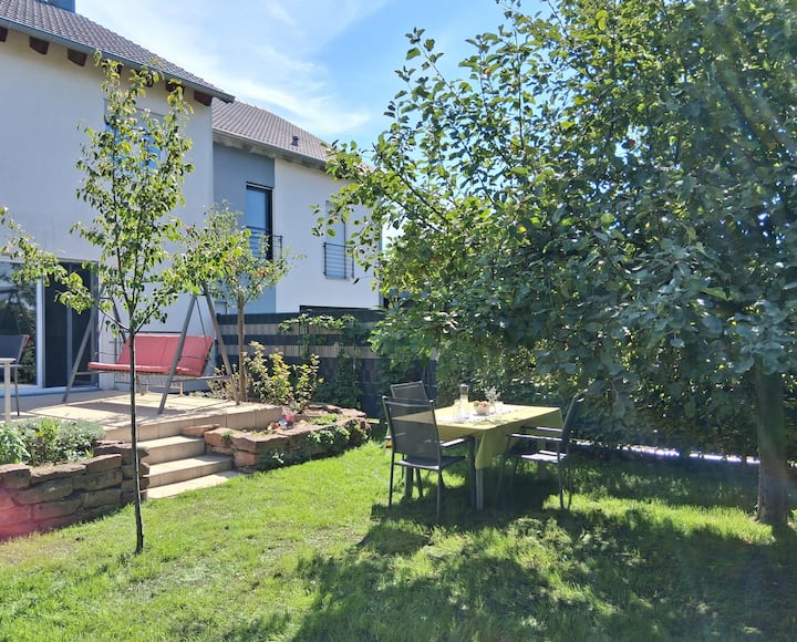 Gartenblick-fewo In Altlußheim-küche-neflix-parken - Speyer