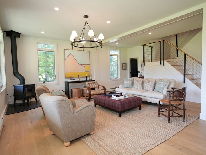 Willowfields | Chic Vt Escape, Wood Stove, Tv Loft - Manchester, VT