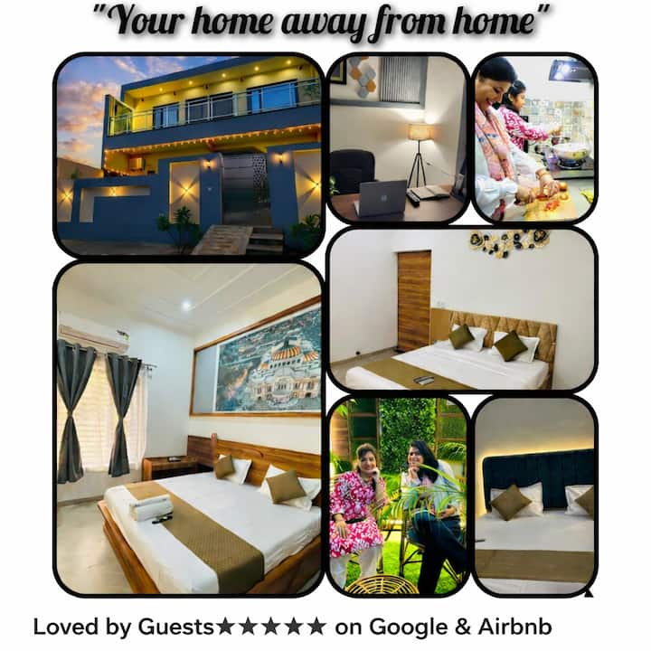 Atulya Krishna Vilas 3 Roomvilla15 Min Prem Mandir - Mathura