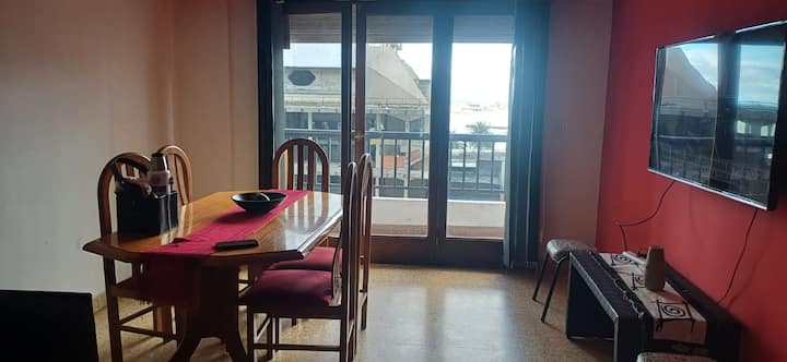 Departamento Con Vista Al Mar, Para 5 Personas. - Mar del Plata