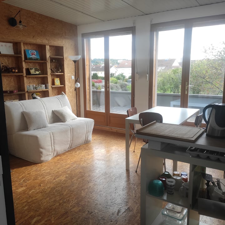 Appartement 2 Pièces Pour 2 Personnes 2 Couchages - Saint-Dizier