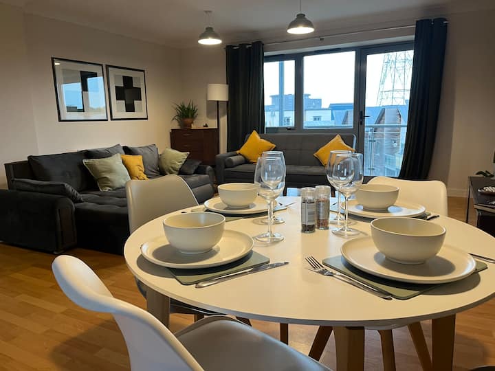 Modern Apartment, Christmas, Free Parking, Station - Colchester