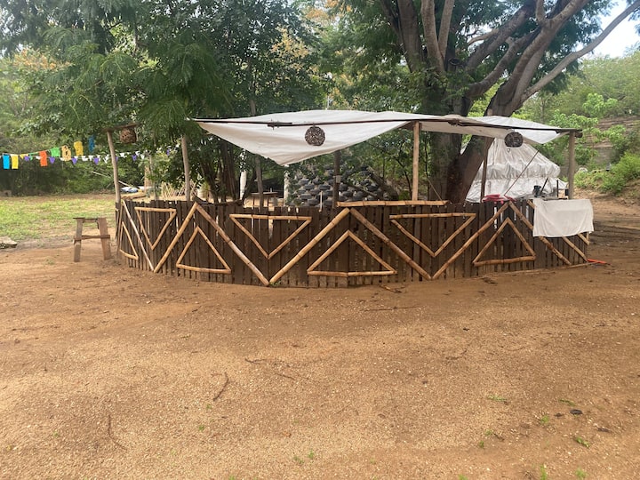 Glamping En Itinera Teatro!
Yurta "Ame-no-uzume" - Mazunte