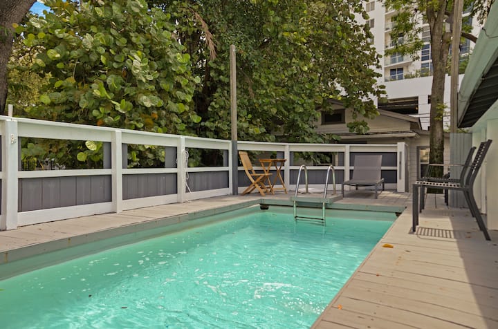 7bd Downtown Oasis - Pool - 10 Mins To South Beach - Miami