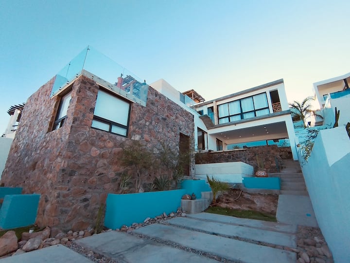 Ocean Views, Pool, Barbecue Margarita Deck - San Carlos Nuevo Guaymas