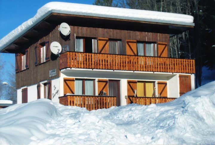 Joli Appartement Dans Chalet-6pers-la Charmette - Les Avanchers-Valmorel