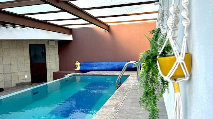 Alberca+terraza Privada 7 Min Caminando Al Pipila - Guanajuato