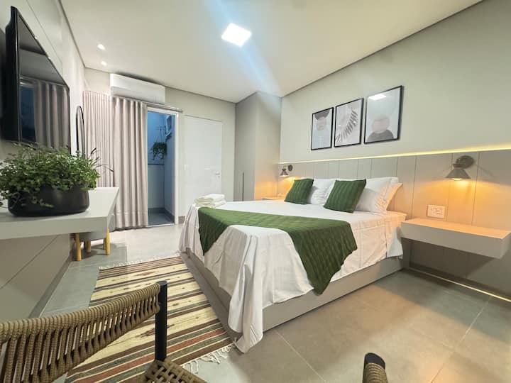 Loft Riviera | Cama Queen | Centro De Uberlândia - Uberlândia