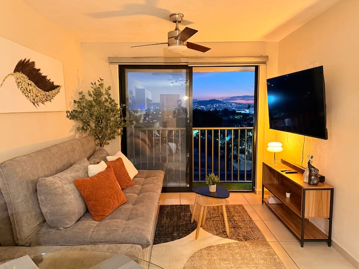 Apartamento Céntrico Con Vista Panorámica - México