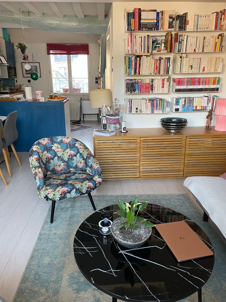 Duplex Atypique Sur Les Toits 2p à Montorgueil - París