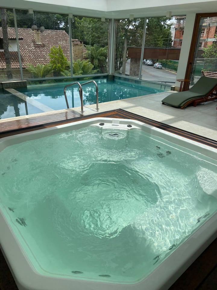 Seu Lar Na Serra Gaúcha, Com Piscina Térmica - Canela