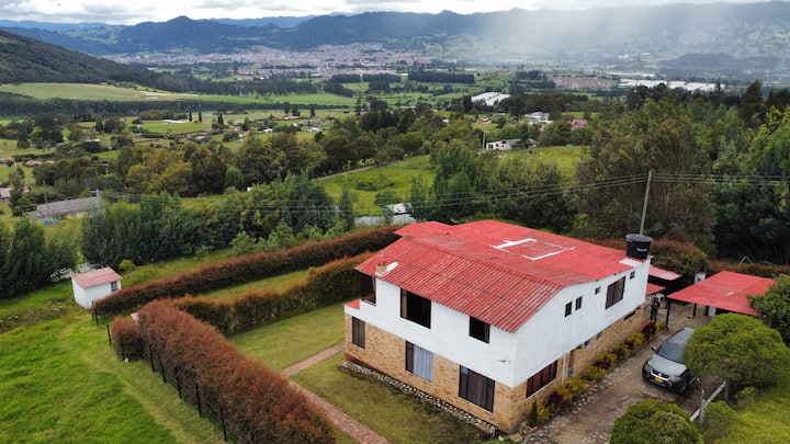 Casa Campestre En La Sabana, Aire Limpio Mucha Paz - Nemocón