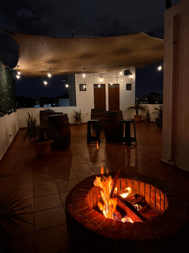 Moderno Apartamento Con Balcón Y Vistas Increíbles - San Pedro Cholula