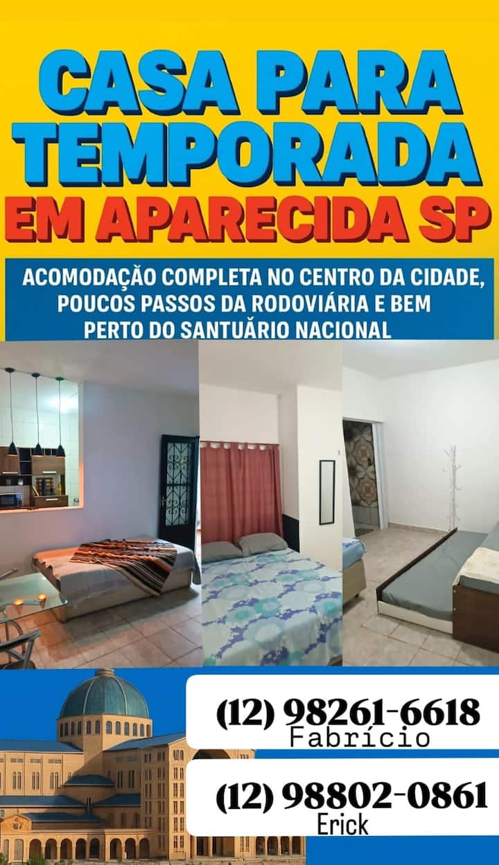 Apartamento No Centro Com Garagem Prox Da Basilica - Aparecida