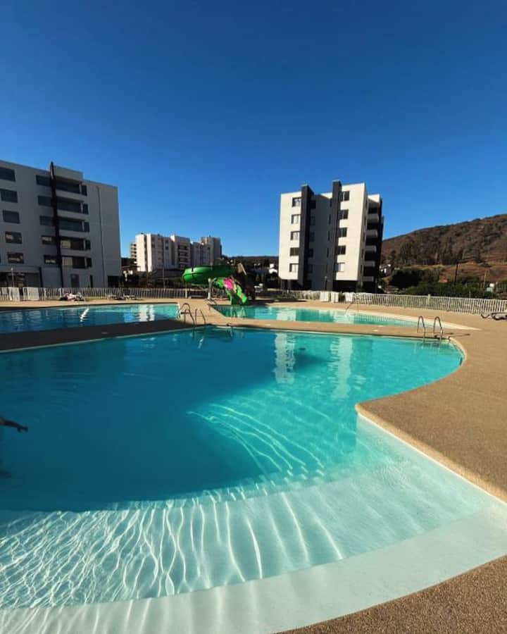 Punta Puyai: ¡5 Min Pie Playa! Tobogán Y Juegos! - Papudo