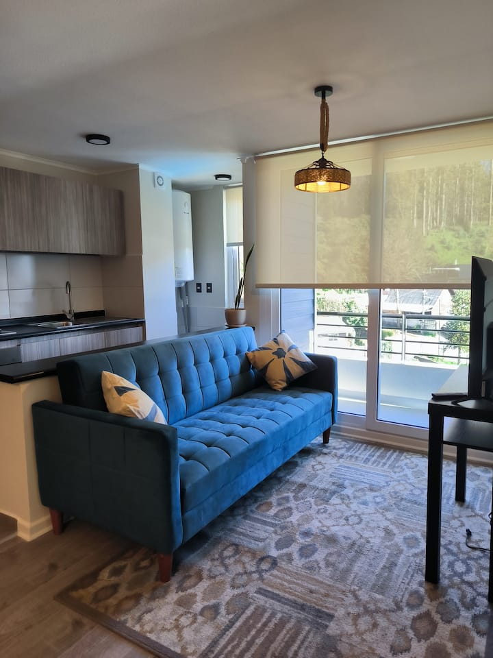 Depto. Para 5 P. Disfruta Y Descansa En Villarrica - Villarrica