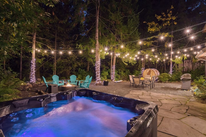 Sauna | Hot Tub | Firepit | Hiking | Mt Hood - Oregon
