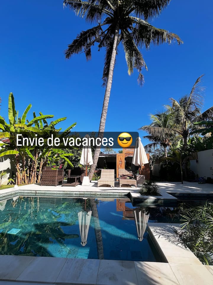 Charmante Villa à Lovina Avec Piscine Privée - Buleleng