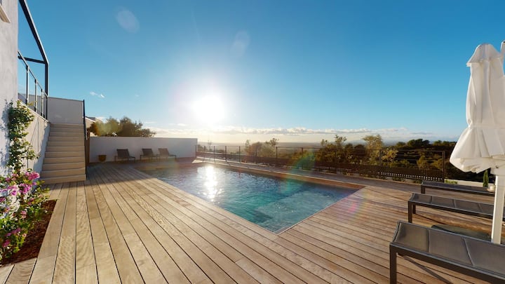 Villa Sunset Uzès, Un Balcon Sur L'uzège - Uzès