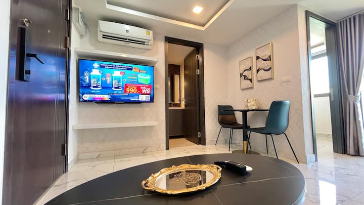 Acs06市区阿卡迪亚3期，温馨住宅，欢迎你，家具家电齐，可以做饭，拎包入住 - Pattaya City