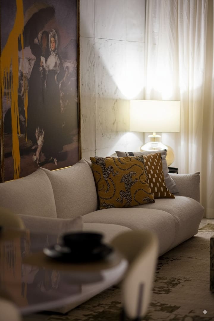 Al Zahra | Luxury 2br Apt. 75" Tv Smart 2 Bathes - Jeddah