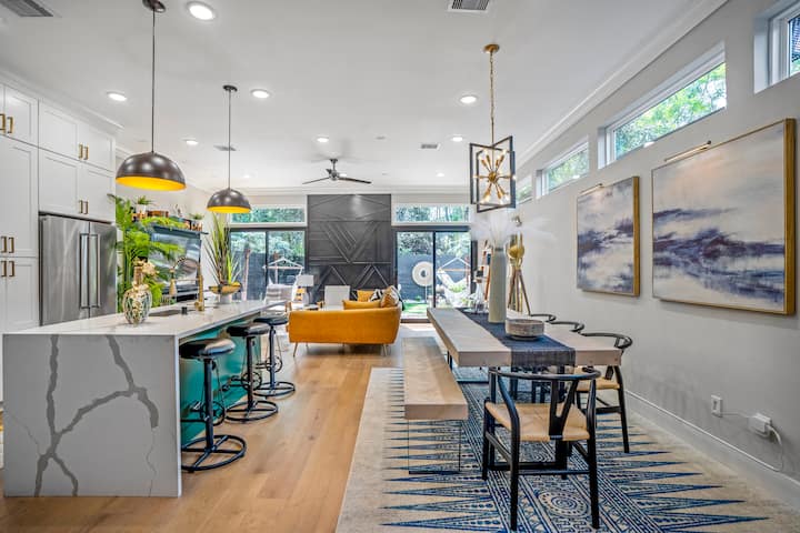 Modern 3bd/3.5 Ba Townhome In East Downtown Htx - Houston, TX