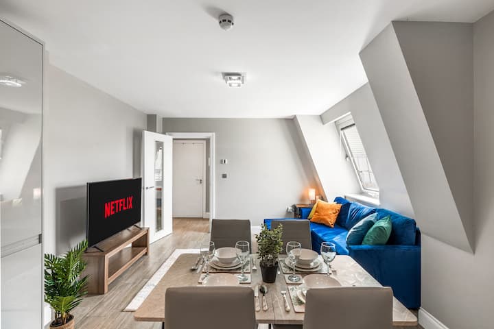 Brighton 1-bed Flat | Long Stay + Fast Wi-fi - Brighton