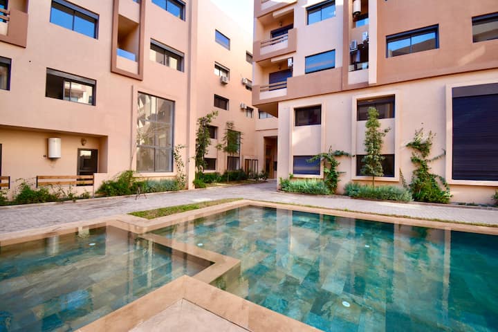 Appartement Cosy Avec Piscine – Luxe Et Sérénité - Marrakesh