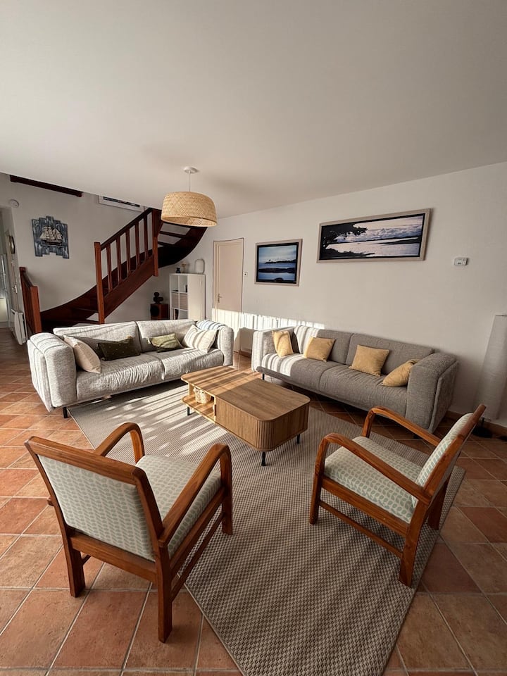 Maison Familiale 5 Ch 10 Pers, 300 M Du Golfe - Île-aux-Moines