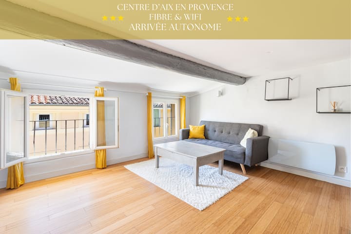 Aixora • Centre Historique • Tout à Pied & Parking - Aix-en-Provence