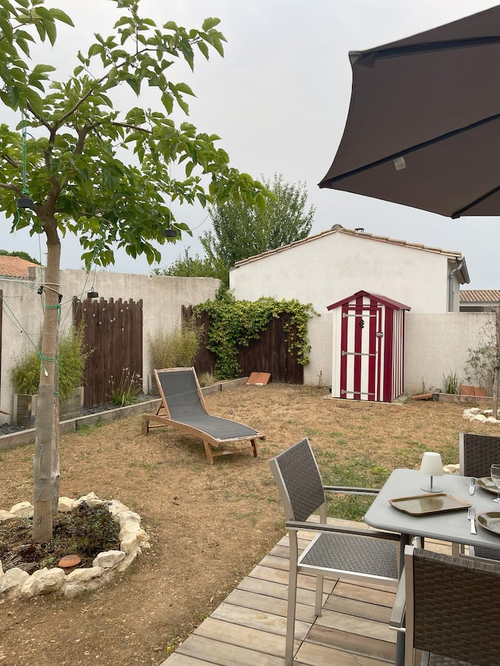 Maison Pour 4 Pers Proche Mer Avec Jardin Parking - Rivedoux-Plage