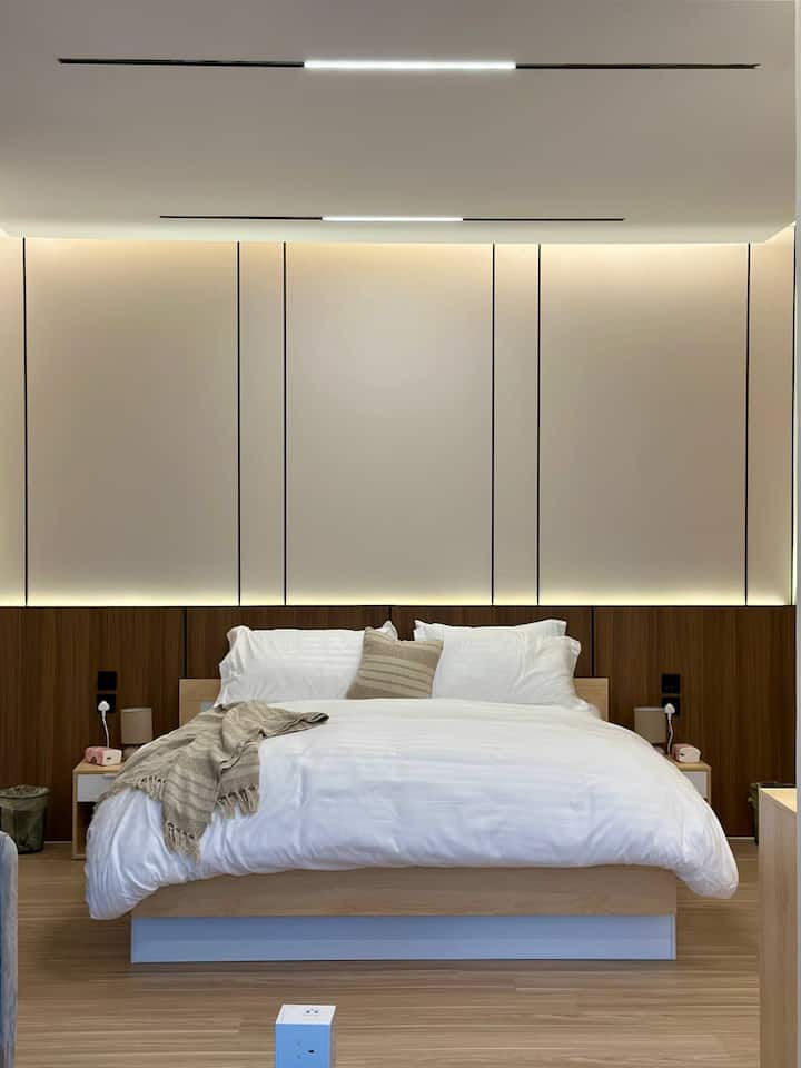 استديو فندقي فاخر بإطلالة على ملحق  و بتصميم عصري - Jeddah King Abdulaziz Airport (JED)